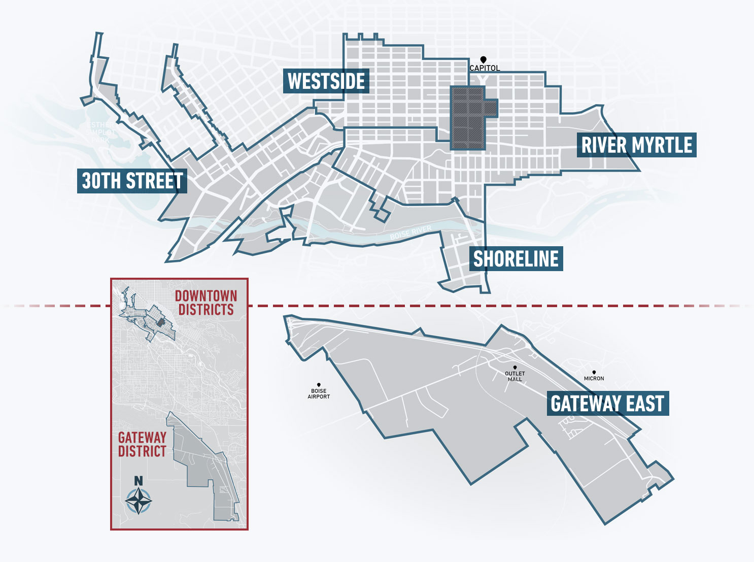 Capital City Development Corporation (CCDC) – Projects